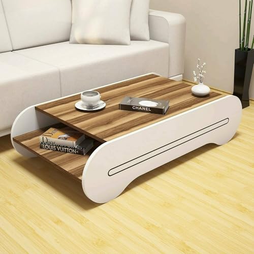 Dmora - Karaka Coffee Table, Coffee Table, Magazine Rack for Sofa ...