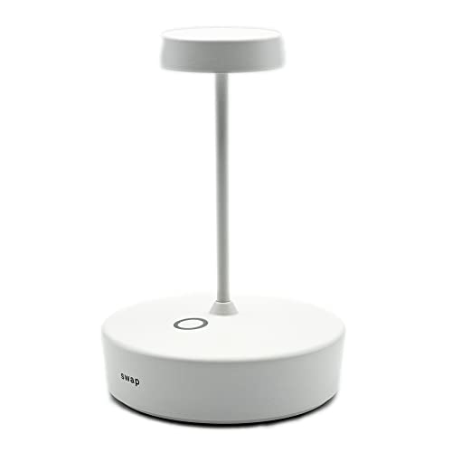 Zafferano, Swap Mini Lamp, Rechargeable Cordless Table Lamp with Touch ...