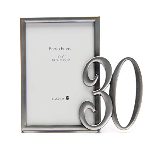 LASODY 30TH Picture FRAME-30TH Birthday DECORATIONS/30 Anniversary ...