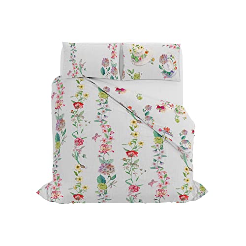 Italian Bed Linen JOLIE Digital Print Duvet Cover Set, Karin, Double by ...