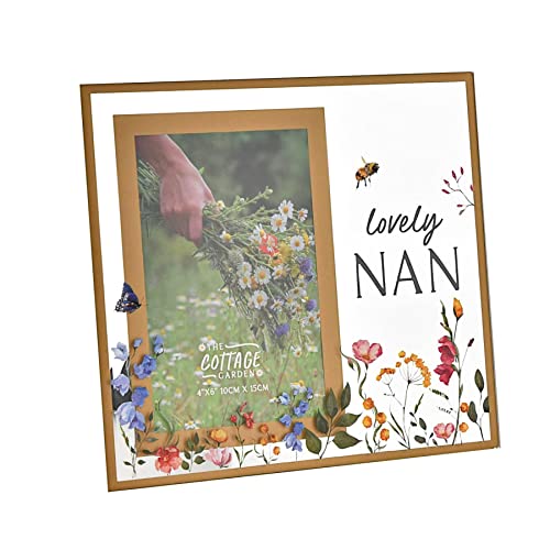 Floral Glass Photo Frame 4' x 6' - Nan by Amazon | ufurnish.com
