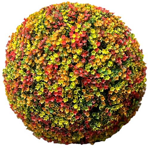TENAX Foliage Bloom Diameter 18 cm Multicolour Artificial Plant Ball ...