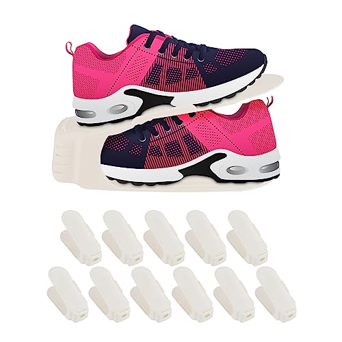 Relaxdays Shoe Stacker, 12x Set, up to Size 39, Wardrobe & Closet ...