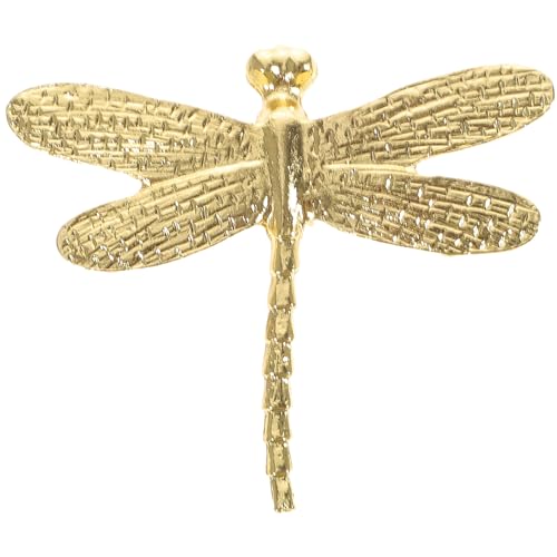 PRETYZOOM Gold Dragonfly Figurine, Vintage Brass Dragonfly Statues ...