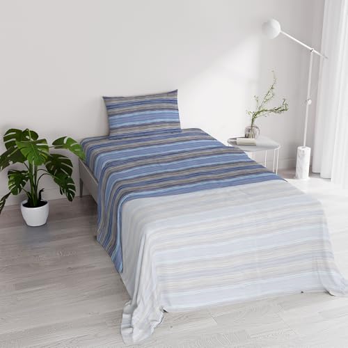 River Cotton Single Bed Sheet Set, Made in Italy – Complete Bed Set ...