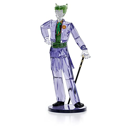 Swarovski DC Batman Joker Ornament, Purple, Clear and Green Crystal ...