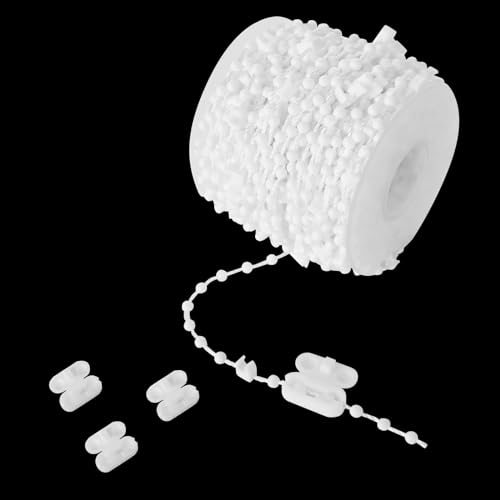 ASelected 20 Meter 200 Clips Vertical Blind Chain And 5 Pieces Blind ...