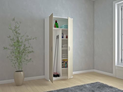Dmora - Sibutu Multi-Purpose Wardrobe with 2 Doors, Multifunctional ...