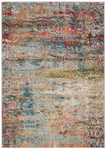 Safavieh Monaco Collection Boho Rug for Living Room, Dining Room ...