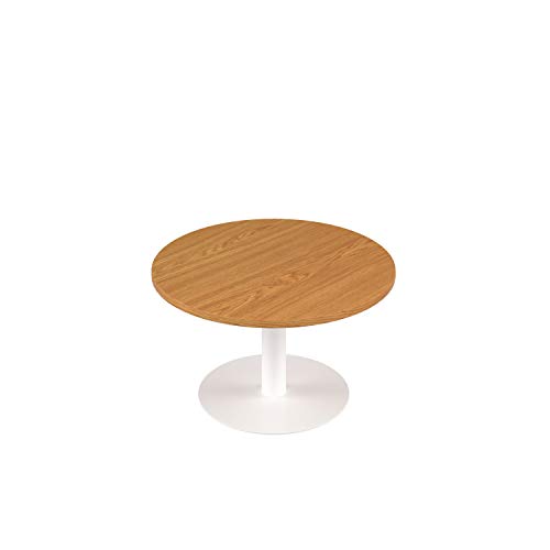 Office Hippo Circular Coffee Table, Sturdy & Stylish Small Table Desk ...