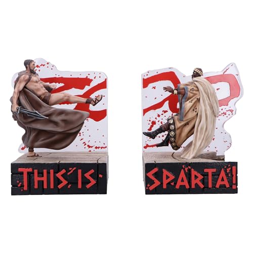Nemesis Now This Is Sparta! Bookends 18.3cm, Resin, Official 300 ...