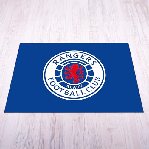 Licensed Décor Rangers Football Club - X-Large Vinyl Floor Mat 200cm (w ...