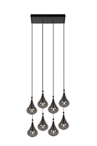 LUCIDE TEARS - Pendant Light - LED Dim. - G4-8x1,5W 3000K - Black by ...