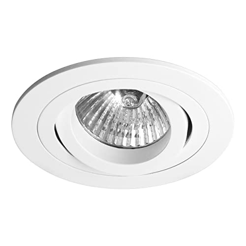 Astro Interior Downlight/Recessed Spot Light, Metal, 50 W, Matt White ...