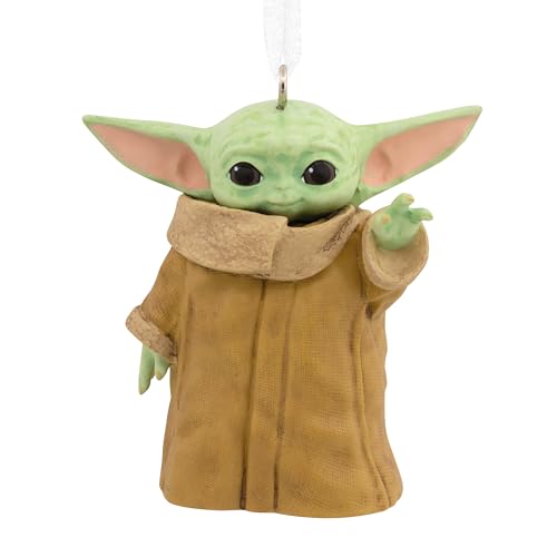 Hallmark Grogu Hanging Christmas Ornament, Star Wars: The Mandalorian ...