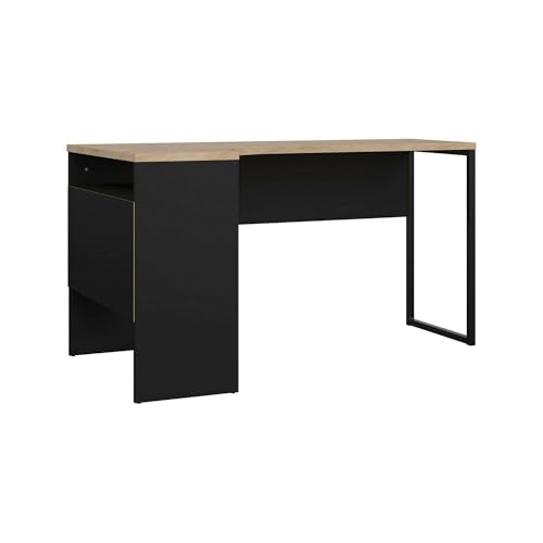 Dmora Patience Desk, Multipurpose Writing Desk, Office Table for PC ...