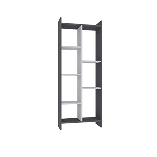 DECOROTIKA - Eden 7 Shelves Bookcase Bookshelf Shelving and Display ...