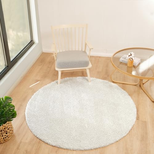 Livabliss Shaggy Rug Shaggy Rug - Modern Berber Rug Living Room 160x160 ...