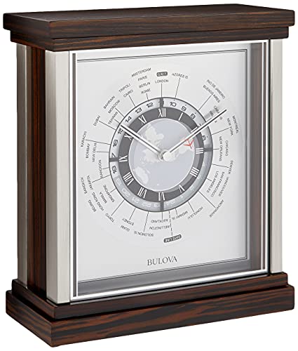 Bulova B2258 Wyndmere World Time Clock by Amazon | ufurnish.com