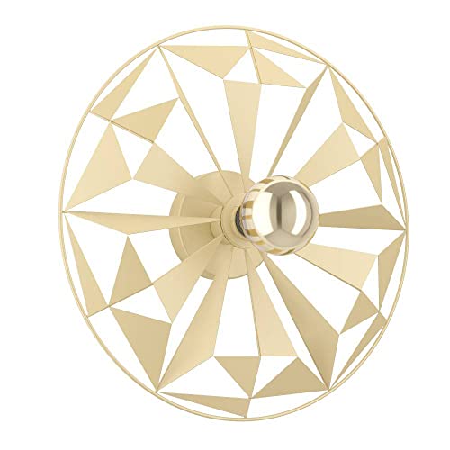 EGLO Flush Ceiling Light Fradelo 1, Elegant Retro Style Wall Lamp Made ...