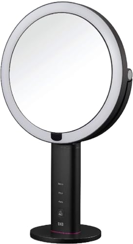 EKO iMira Pro LED Sensor Makeup Mirror, USB Rechargeable Double-Sided ...