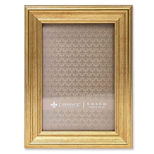 Lawrence Frames Sutter Burnished Picture Frame, Gold, 4x6 by Amazon ...