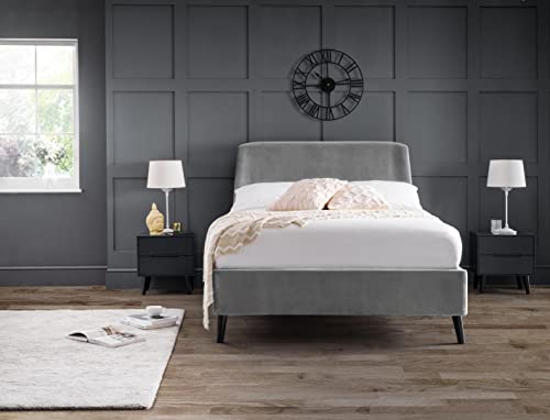 Julian Bowen Maine Bed - Anthracite Painted Beds by Amazon | ufurnish.com