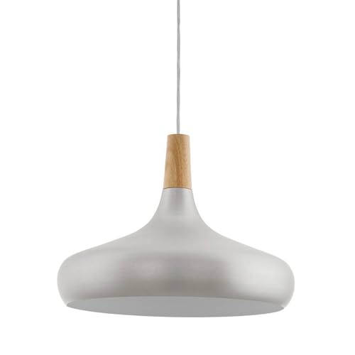 Eglo Pendant Lighting Sabinar, hamging lamp Made of Brushed Silver ...