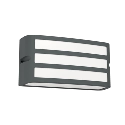 Eglo Outdoor Wall Light Fixture Camarada, External Porch Lighting ...