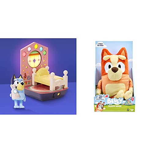 Bluey GoGlow Dream 3 in 1 Nightlight Kids Bedside Sleep Trainer Torch ...