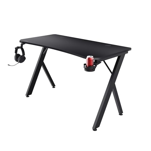Trust Gaming GXT 712 Dynamus Desk 120 x 60 cm, Computer Desk with ...