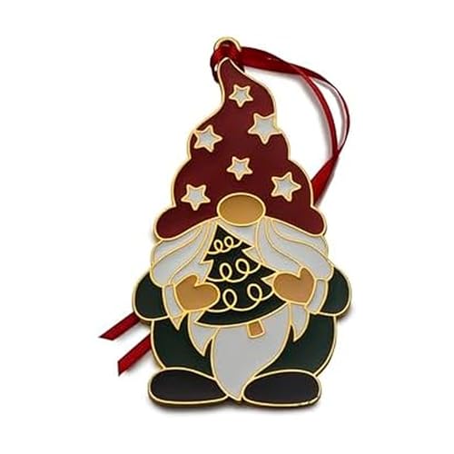 Wallace 2024 Gold Plated and Enameled Wonder of Christmas Gnome ...