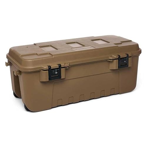 PLANO Sportsman's Trunk - Large 102ltr,Desert Tan, Military-Grade ...