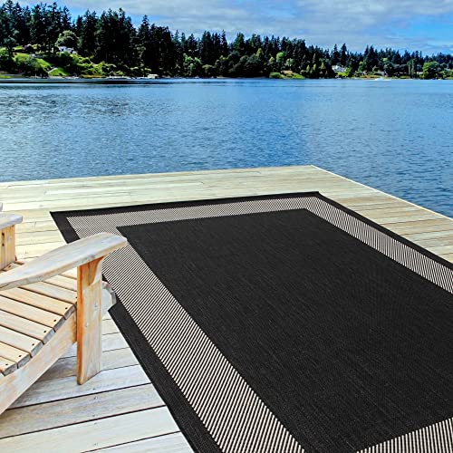 THE RUGS Outdoor Rug – Weather & UV Resistant Outdoor/Indoor Area Rugs ...