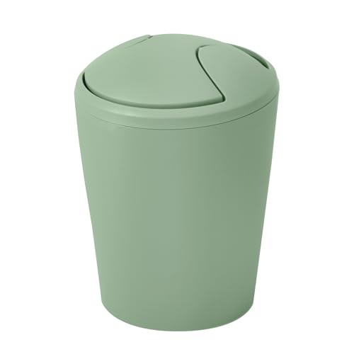 Spirella MOVE BASIL GREEN WASTE BIN 2L by Amazon | ufurnish.com