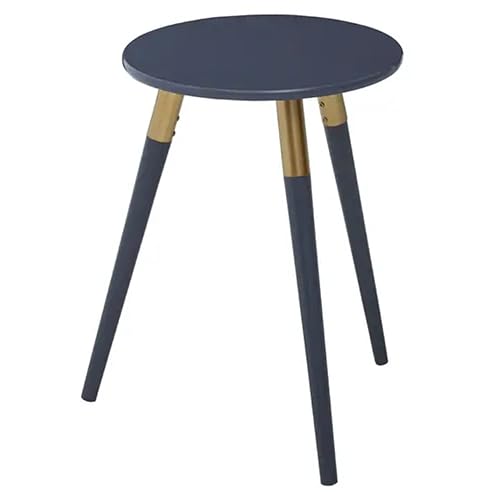 Premier Housewares Dark Grey Small Side Table - Versatile Small Round ...