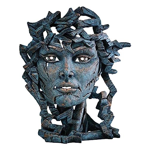 Enesco Edge Sculpture Venus Face Bust Figurine, 14.76 Inch, Green by ...