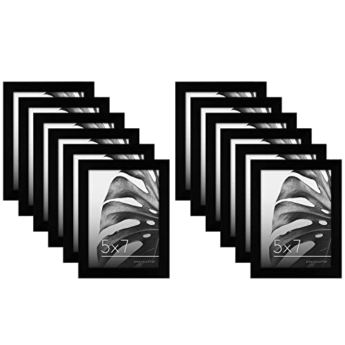 Americanflat 7x5 Photo Frames - Set of 12 - Gallery Wall Picture Frame ...