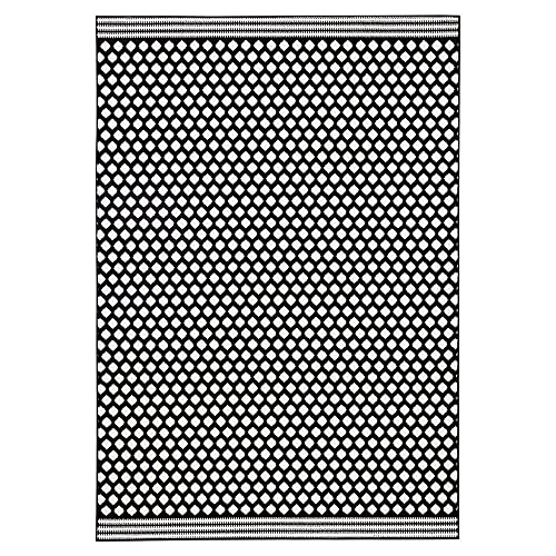 Zala Living Spot Rug - Velour Living Room Rug Modern Design Flat Weave ...