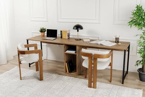Dmora - Desk Caprioli, Multipurpose desk, Office table for PC, Work ...