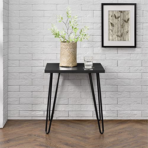 DHP Furniture Owen End & Side Table, Black Oak Look by Amazon ...