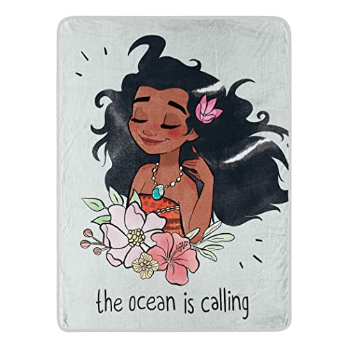 "Northwest Disney's Moana Micro Raschel Throw Blanket, 46"" x 60 ...