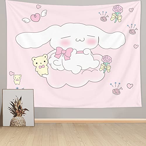 Crokiet Cute Cartoon Tapestry Kawaii Tapestry Room Decor Aesthetic Cute ...