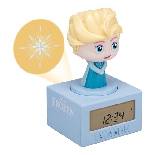 Paladone Disney Elsa Frozen Sleep Training Alarm Clock - Officially ...