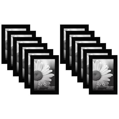 Americanflat 6x4 Photo Frames - Set of 12 - Gallery Wall Picture Frame ...