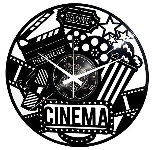 Instant Karma Clocks - Cinema Wall Clock with Movie Icons and Film ...