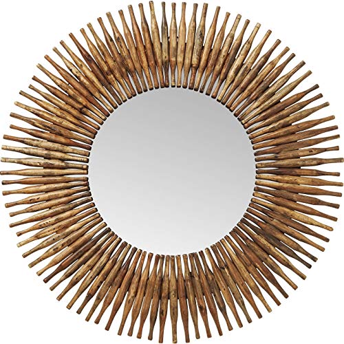 Kare Design Mirror Sunlight, Brown, Glass Mirrored, Solid wood ...