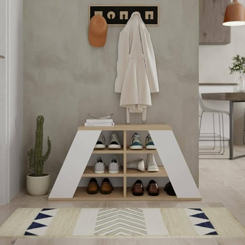 Dmora Pandora Shoe Rack, Multi-Purpose Entrance Cabinet, Shoe Cabinet ...