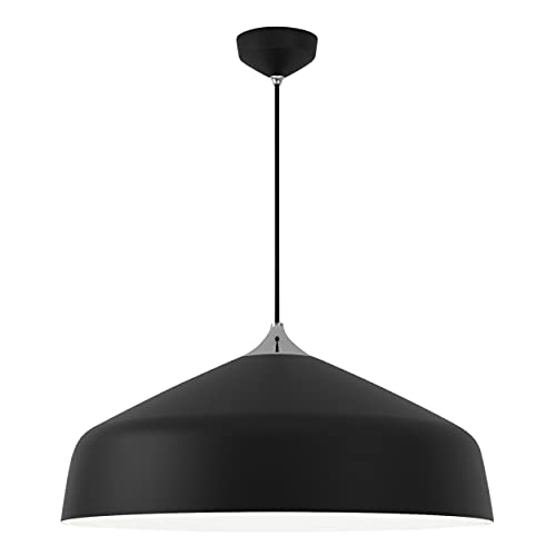 Astro Ginestra 500, Dimmable Indoor Pendant (Matt Black) E27/ES - Smart Bulb Compatible ...