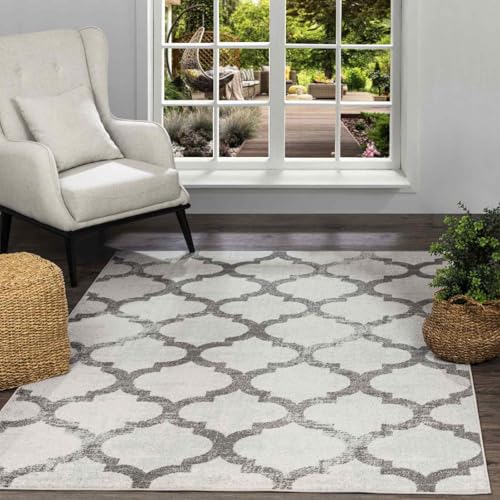 Livabliss Andria Geometric Rug - Scandi Area Rugs Living Room 160x220 ...